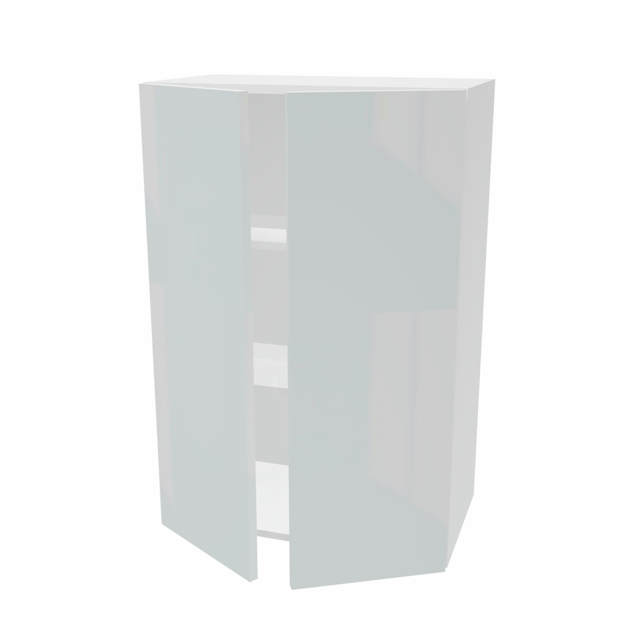 Armoire de cuisine du haut 2 portes 24''L x 36''H - Polymère P.E.T ...